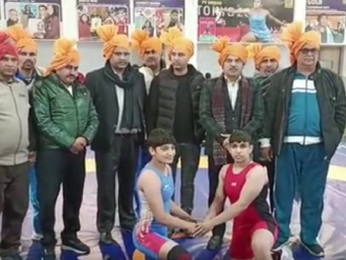 Coach Rakesh said President of Haryana Wrestling Association is working ...
