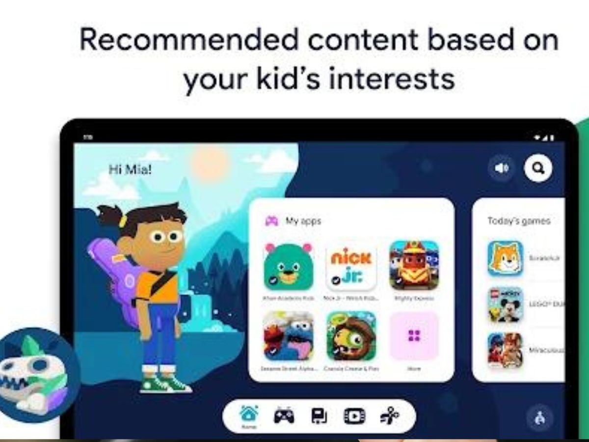 Google Kids Space app help children in study and extra curricular ...