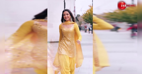 Jasmin Bhasin showed such killer looks in yellow suit | येलो सूट में ...