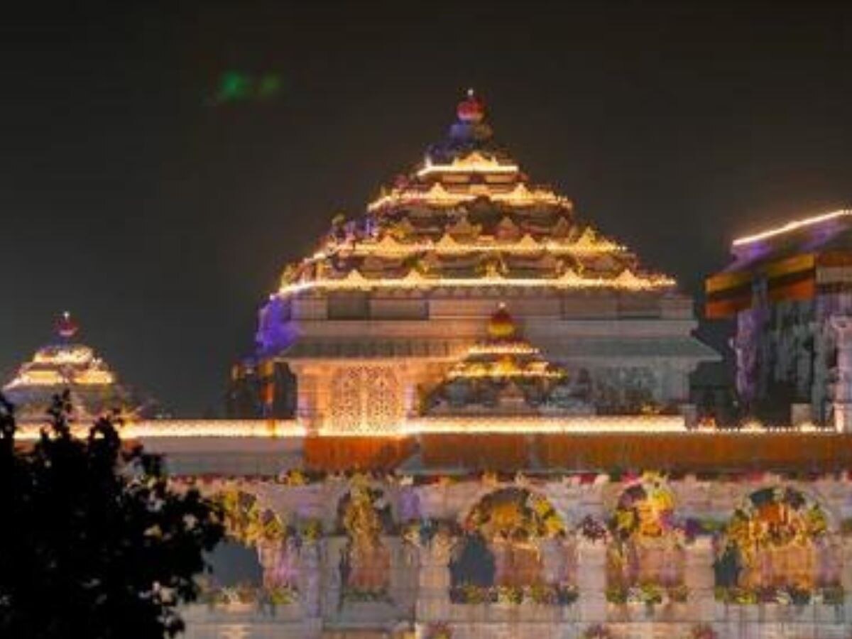 AI Gadgets use Shri Ram Mandir pran pratishtha in ayodhya inclunding cctv camera | Ram Mandir ...
