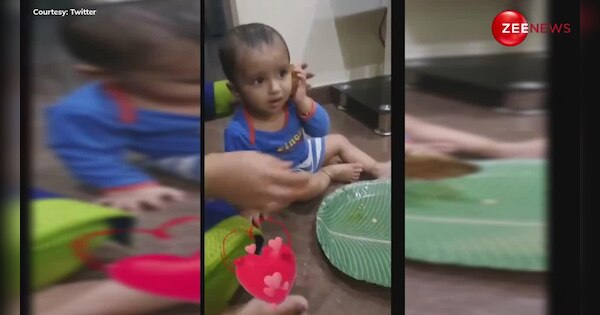 little child confused put fish fry on his ear anand mahindra write roti ...
