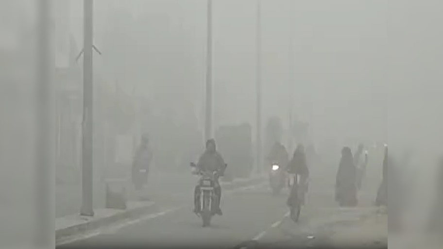 Neem Ka Thana Weather Update common life affected by cold wave and fog ...