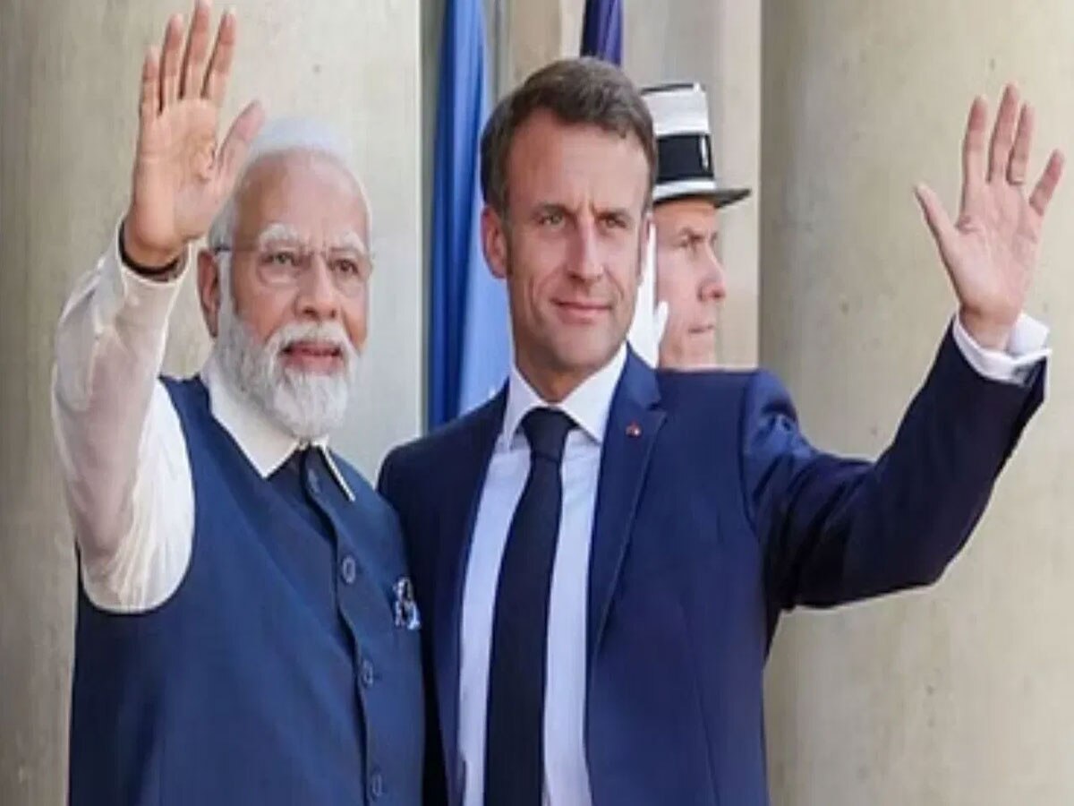 French President Emmanuel Macron will come to Jaipur rajasthan tomorrow ...