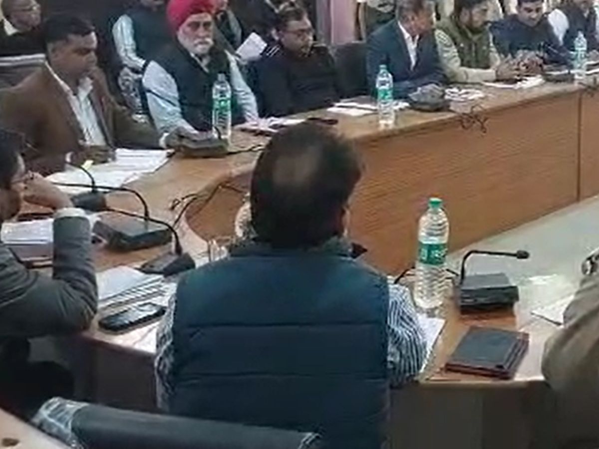 DM Namit Mehta held review meeting of Urban Development Trust works in ...