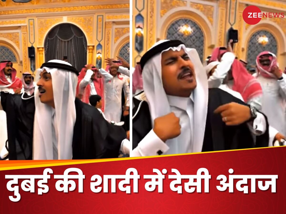 Sheikh Saheb start dancing on the Chhamak Challo song at Habibi dubai wedding | Video: हबीबी ...
