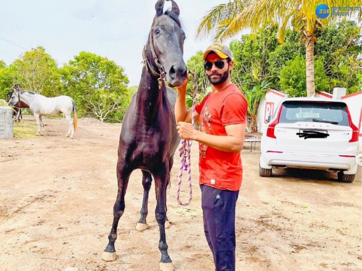 Ravindra Jadeja Photos: ਰਵਿੰਦਰ ਜਡੇਜਾ ਮੈਦਾਨ ਵਾਂਗ ਆਮ ਜ਼ਿੰਦਗੀ 'ਚ ਵੀ ਹਮੇਸ਼ਾ ...