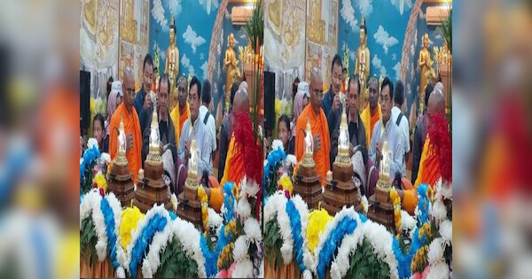 Bihar News Darshan of the ashes of Lord Buddha his disciples begins ...