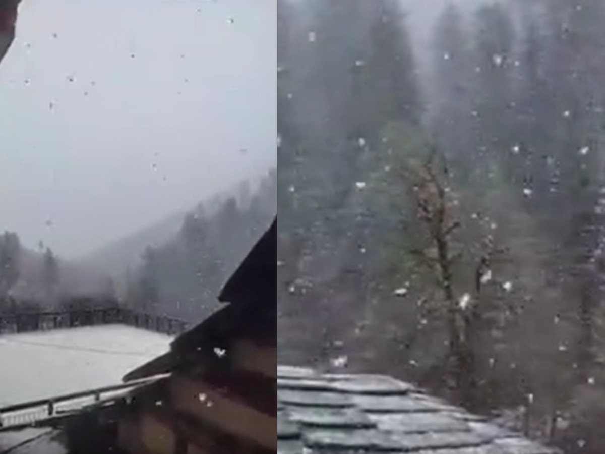 himachal snowfall photos kullu manali chamba shimla lahul spiti ...