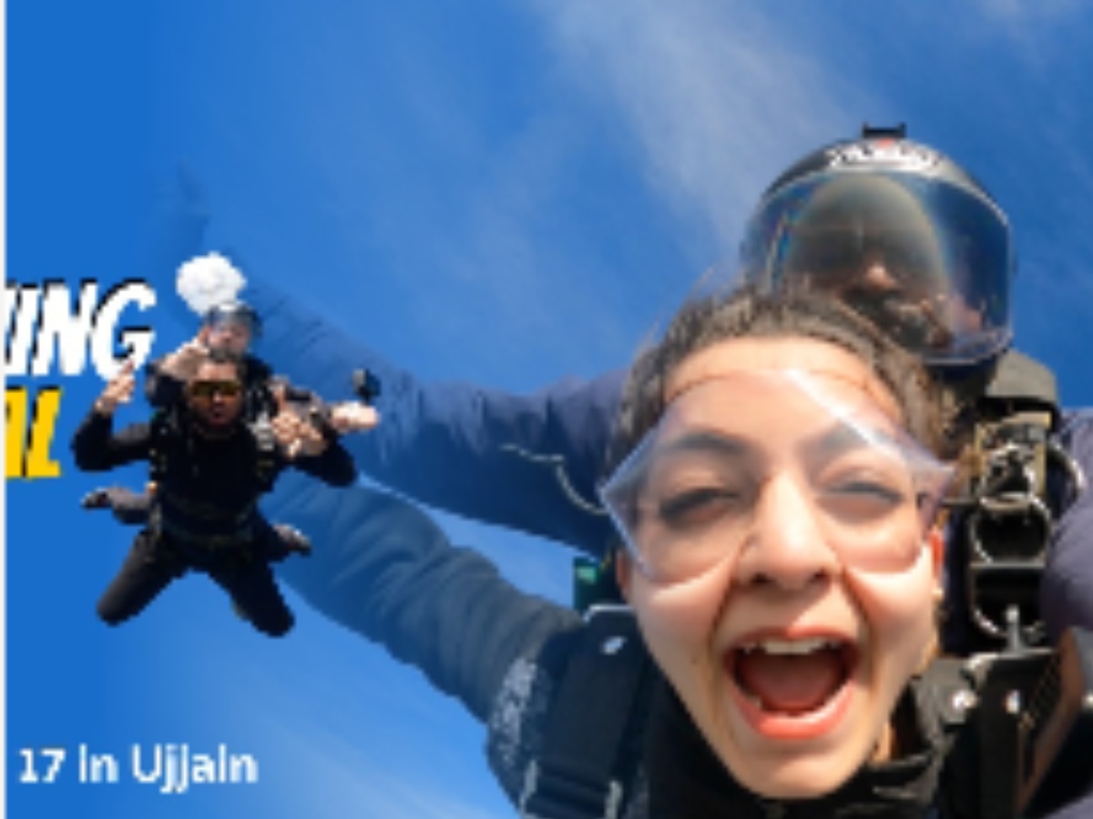 mp tourism be ready for adventure sky diving festival ujjain 50th ...