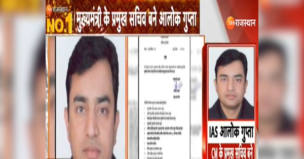 Rajasthan IAS Alok Gupta became Principal Secretary of CM Bhajanlal ...