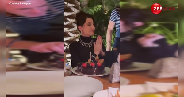 32 year old nora fatehi seductive look at her birthday party watch ...