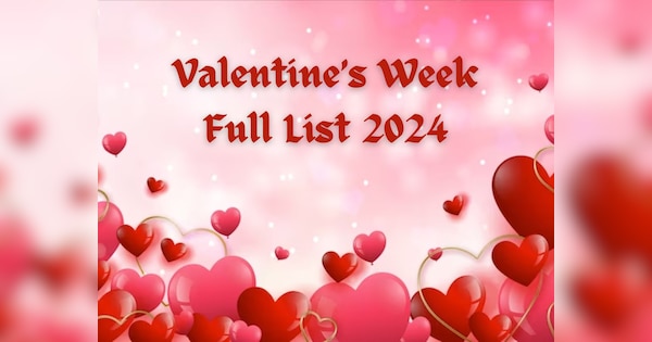Valentines Week List 2024: यहां देखें वैलेंटाइन वीक डेज की पूरी लिस्ट ...