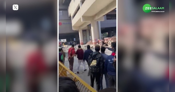 Major accident happened in Delhi Gokulpuri Metro part of the station ...