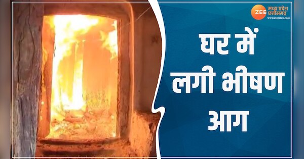 A massive fire broke out in Korja village of Gaurela Pendra all the ...