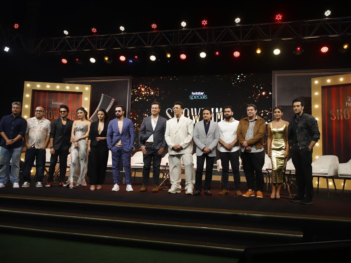 Showtime Trailer Launch Mahima Makwana Mouni Roy Shriya Saran Emraan Hashmi Rajeev Khandelwal ...