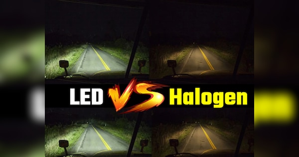 Cars LED light Vs halogen light advantages and disadvantages । कार में ...