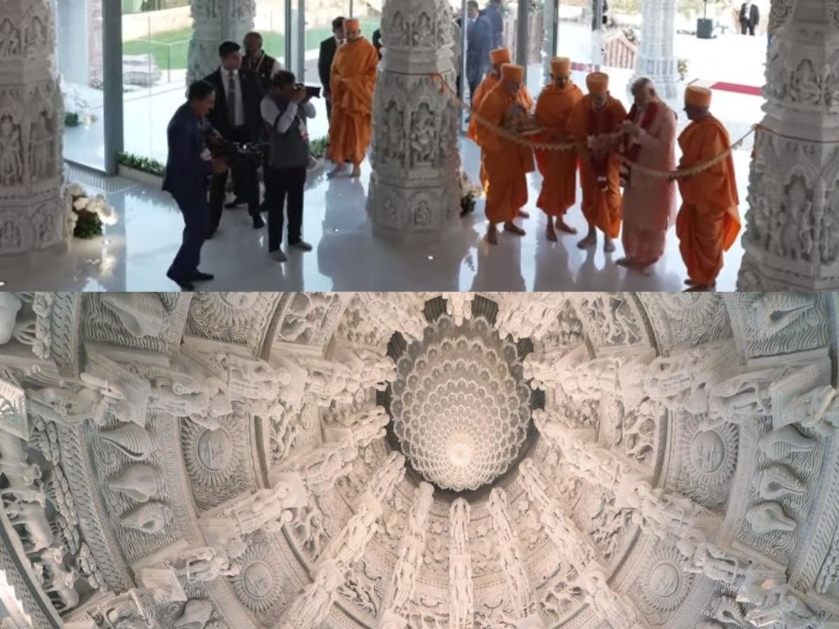 abu dhabi hindu mandir inauguration latest inside photos first temple ...