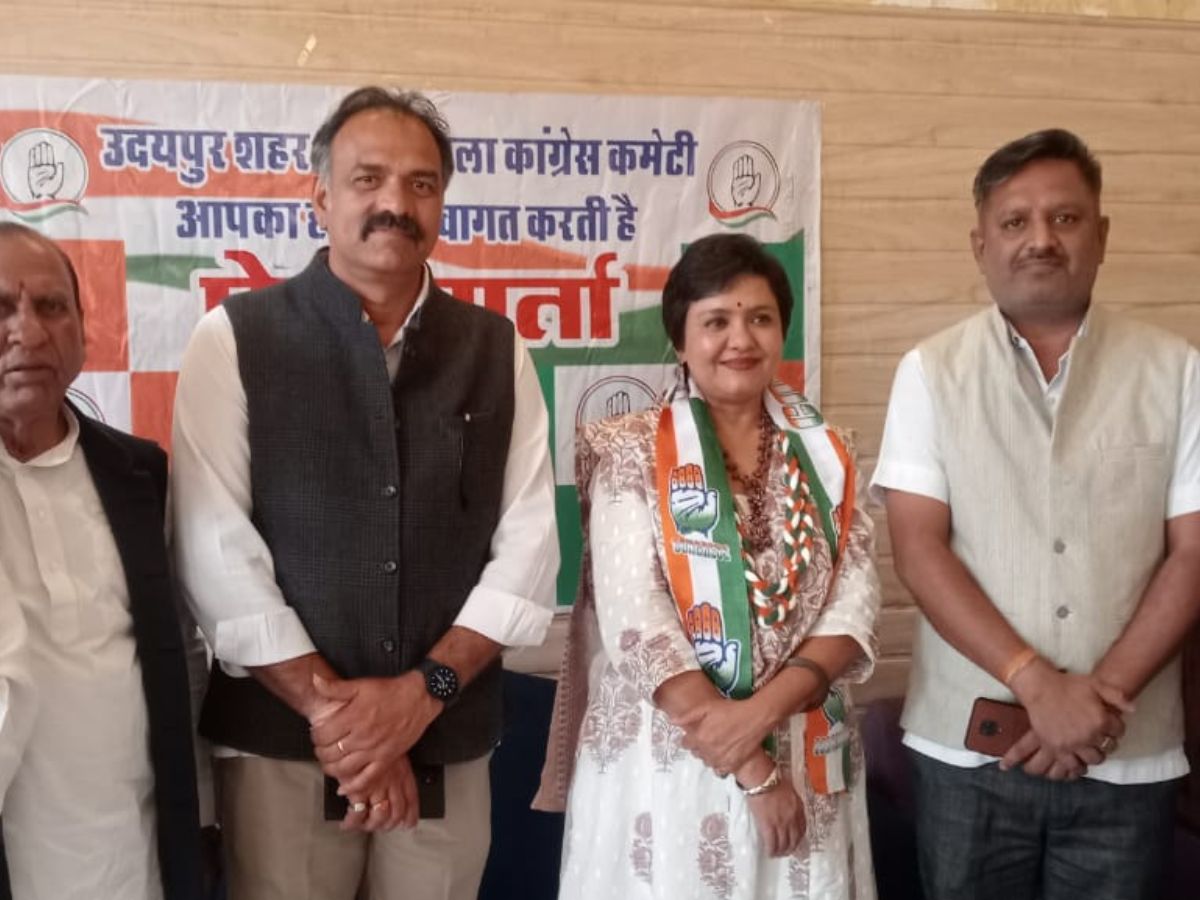 Udaipur news Commander Anuma Acharya targeted BJP | “दस साल अन्याय काल ...