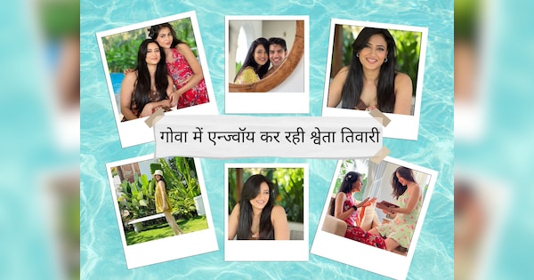 Shweta Tiwari enjoying in goa with onscreen son Varun Kasturia photos ...