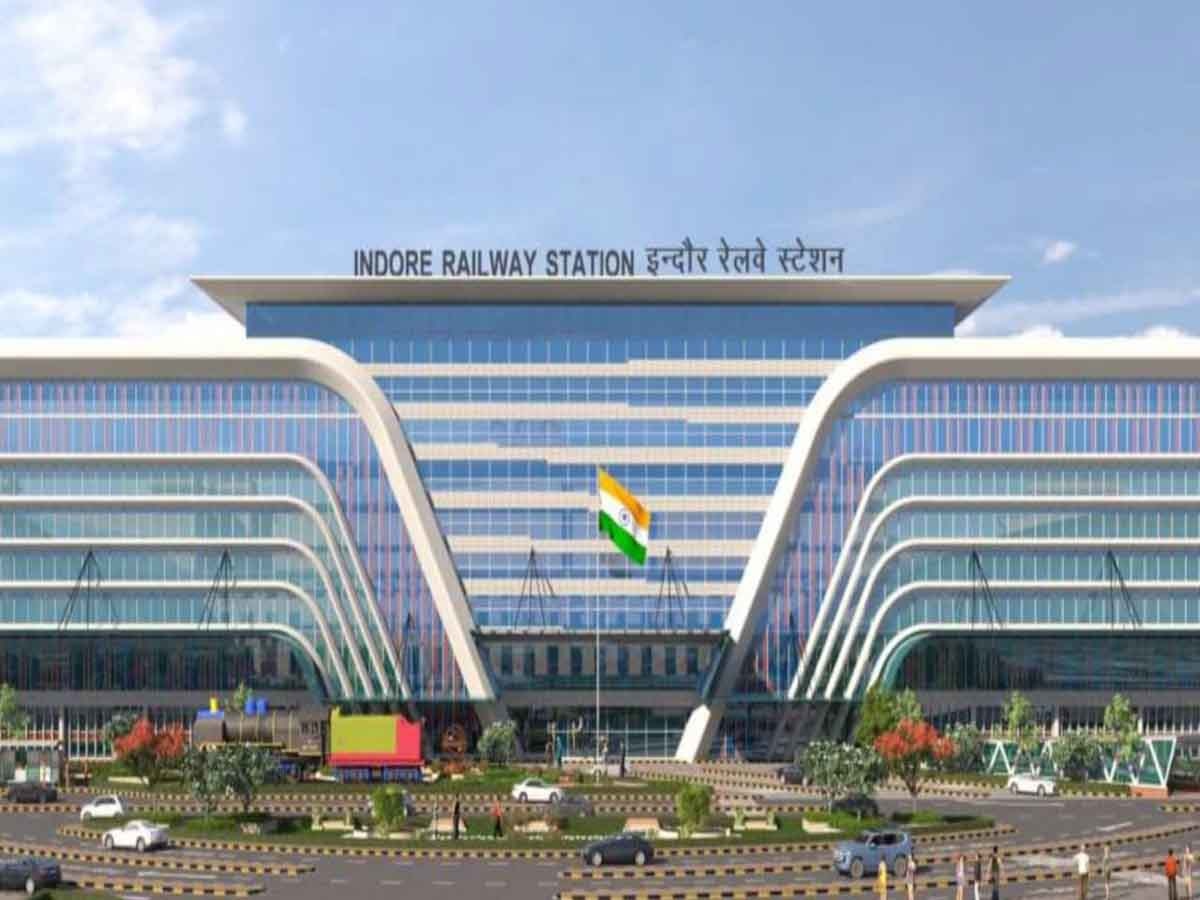 Indore New Railway station 7 storey high tech building Facilities like ...