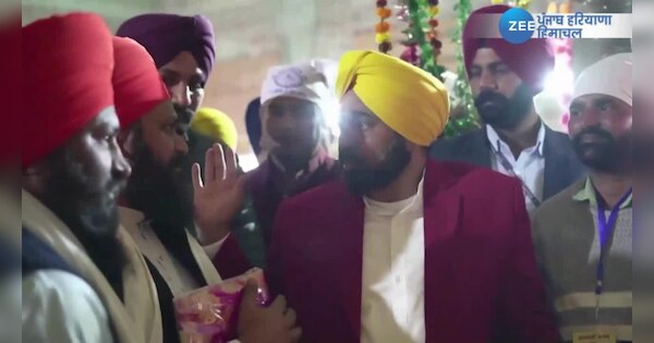 Shri Guru Ravidas Ji Prakash Purab CM Bhagwant Mann Khuralgarh Sahib paid obeisance | Shri Guru ...