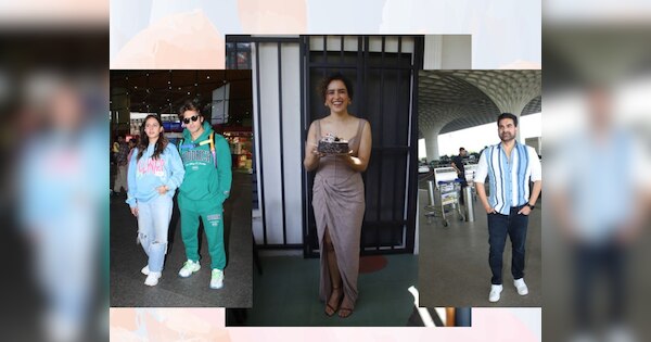 celebs spotted abhishek bachchan Arbaaz khan Sargun Mehta Sanya ...