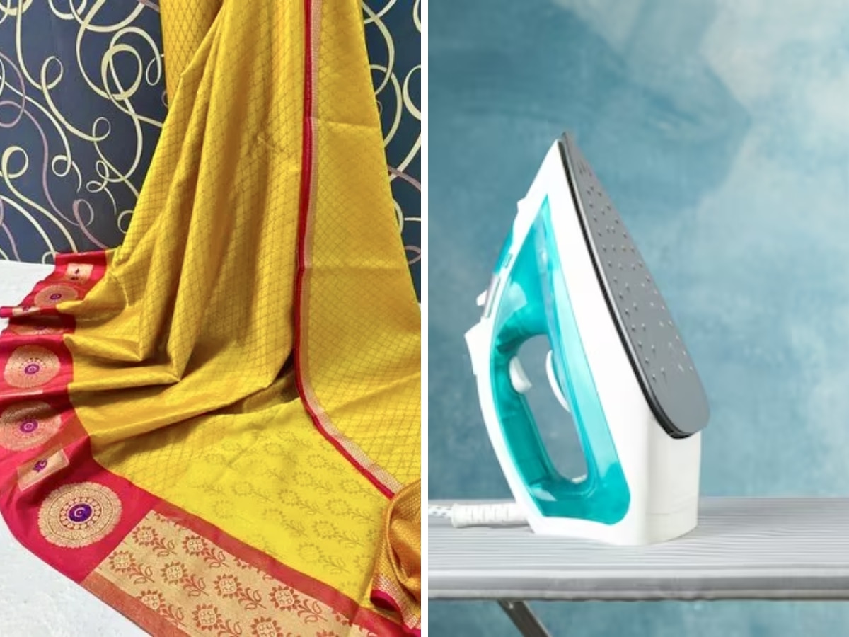 tricks to iron saree at home saree ko kaise press kare | साड़ी प्रेस ...