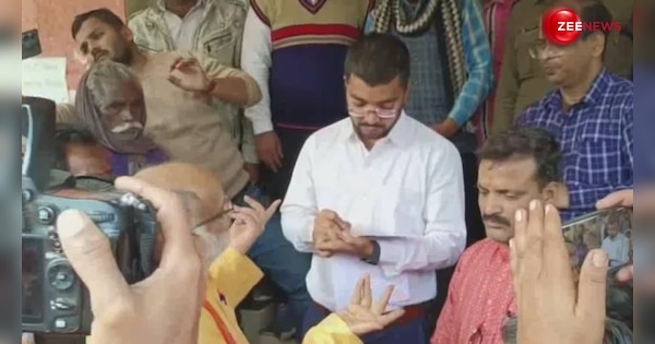BJP MLA Umakant Sharma pleaded in front of SDM says officers corrupted ...