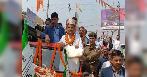 Rajya Sabha MP Sanjay Jha reached Darbhanga on Saturday said The first ...