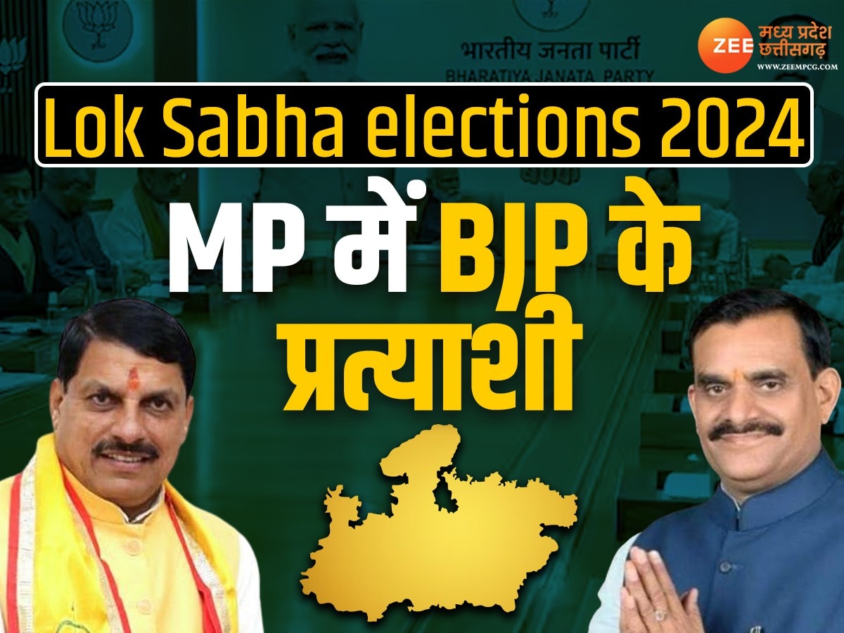 BJP ने पहली लिस्ट में MP की 24 सीटों पर उतारे प्रत्याशी, जानिए कौन कहा ...