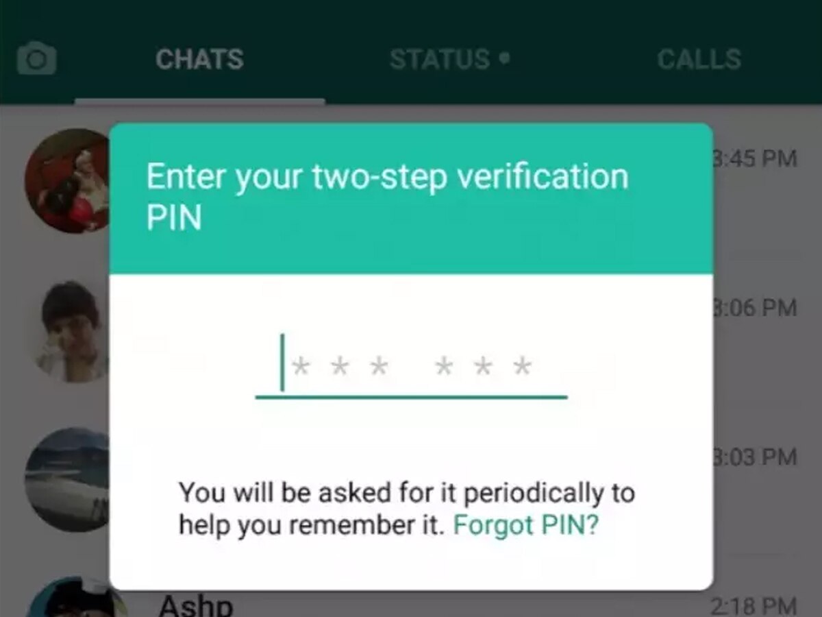 WhatsApp Trick How To Secure With PIN To Protect Account | एक सेटिंग से ...