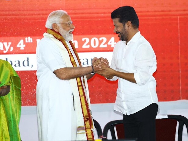 REVANTH REDDY SPEECH MEANING AFTER CALLING PM NARENDRA MODI | 'केंद्र ...