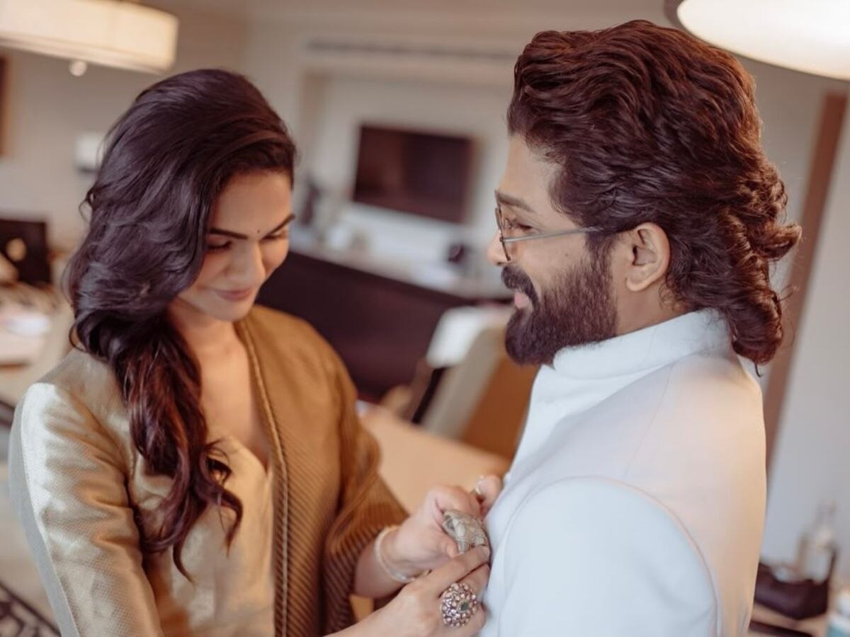 Allu Arjun And Sneha Reddy Love Story From Meeting At A Wedding To ...