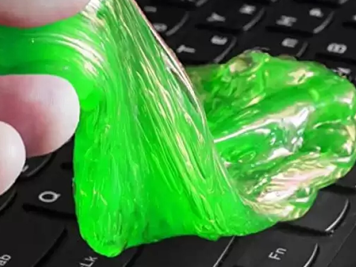 slime gel cleaner is best for laptop it removes dust easily | स्लाइम से ...