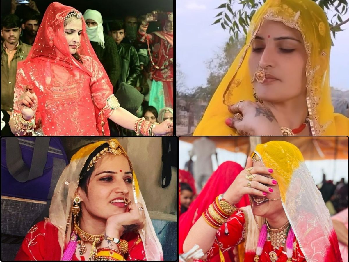 Anamika bhishnoi looks stunning in Rajasthani Ghaghra Lugdi See her ...