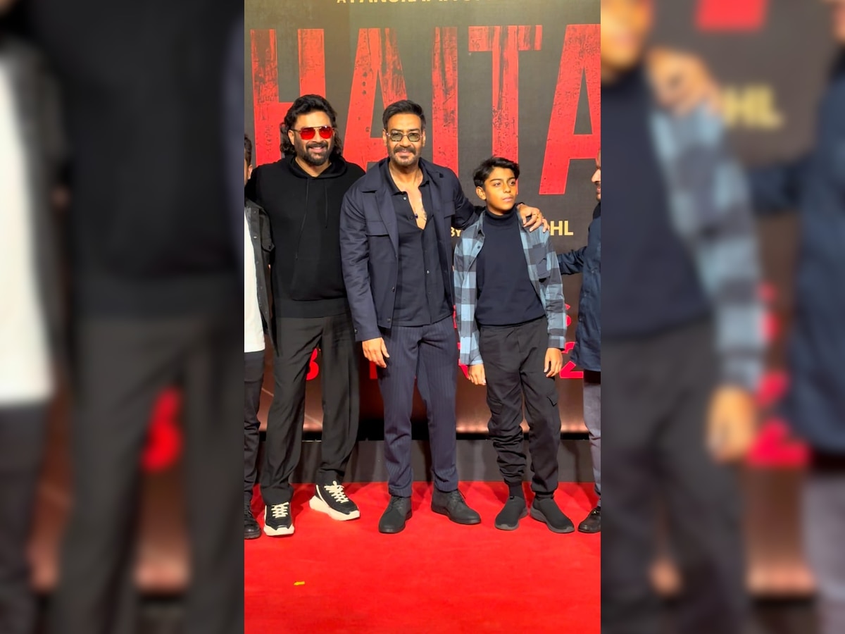 Ajay Devgn Jyotika and R Madhavan Movie Shaitan Premier Photos ...