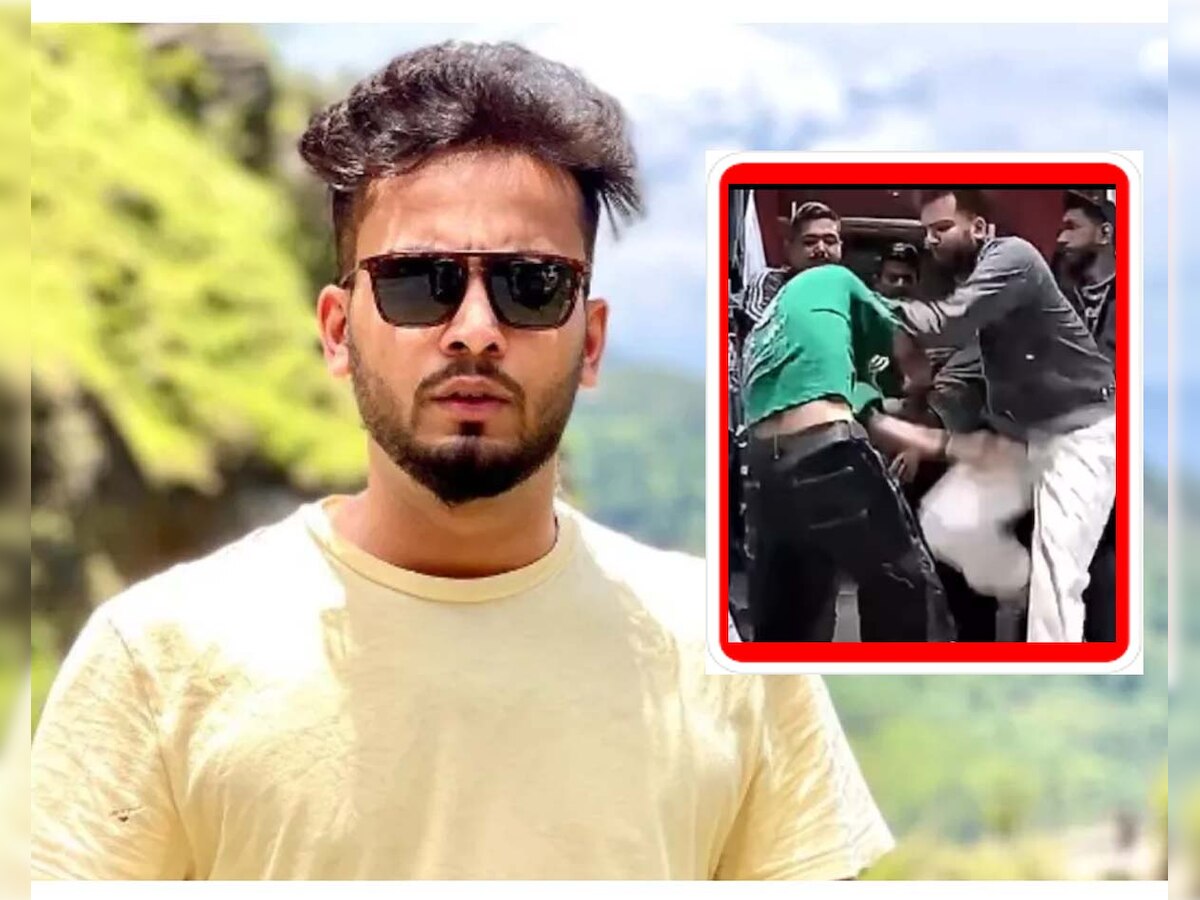 elvish yadav vs maxtern fight cctv footage viral know what happened ...