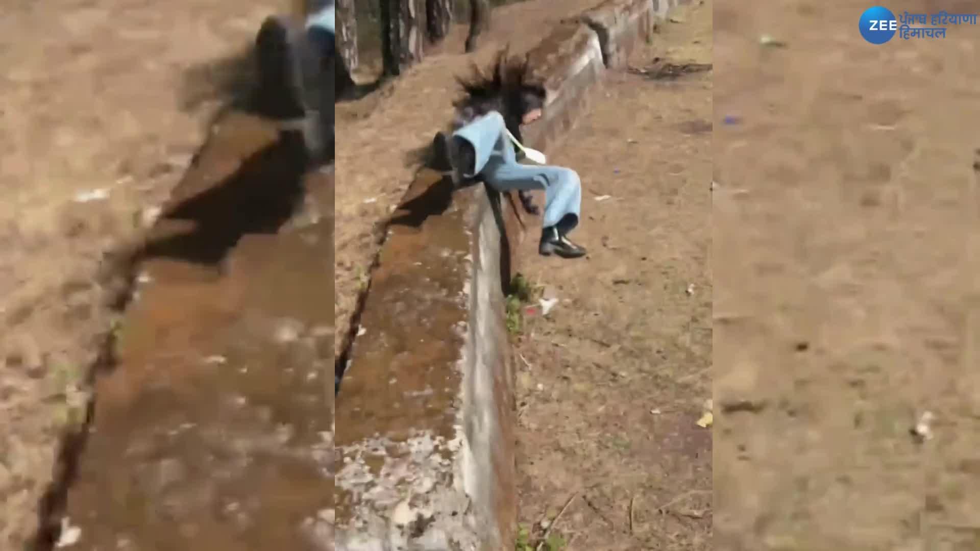 Viral Video Of Girl Falling While Making Reel goes viral On Social ...