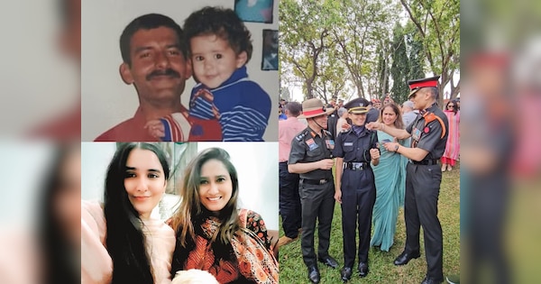 lieutenant inayat vats donned the same uniform of her father major ...