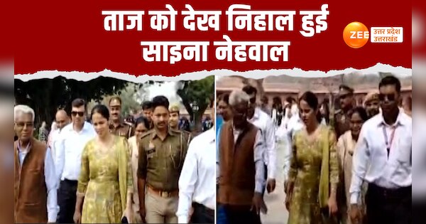 badminton star saina nehwal visit taj mahal with mother usha rani ...