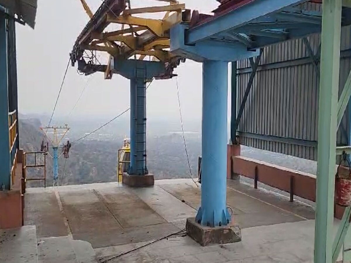 Chomu News Veer Hanuman ji rope way will start soon | [Chomu News: वीर ...