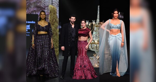 Lakme Fashion Week janhvi kapoor aditya aditi rao hydari parul gulati ...