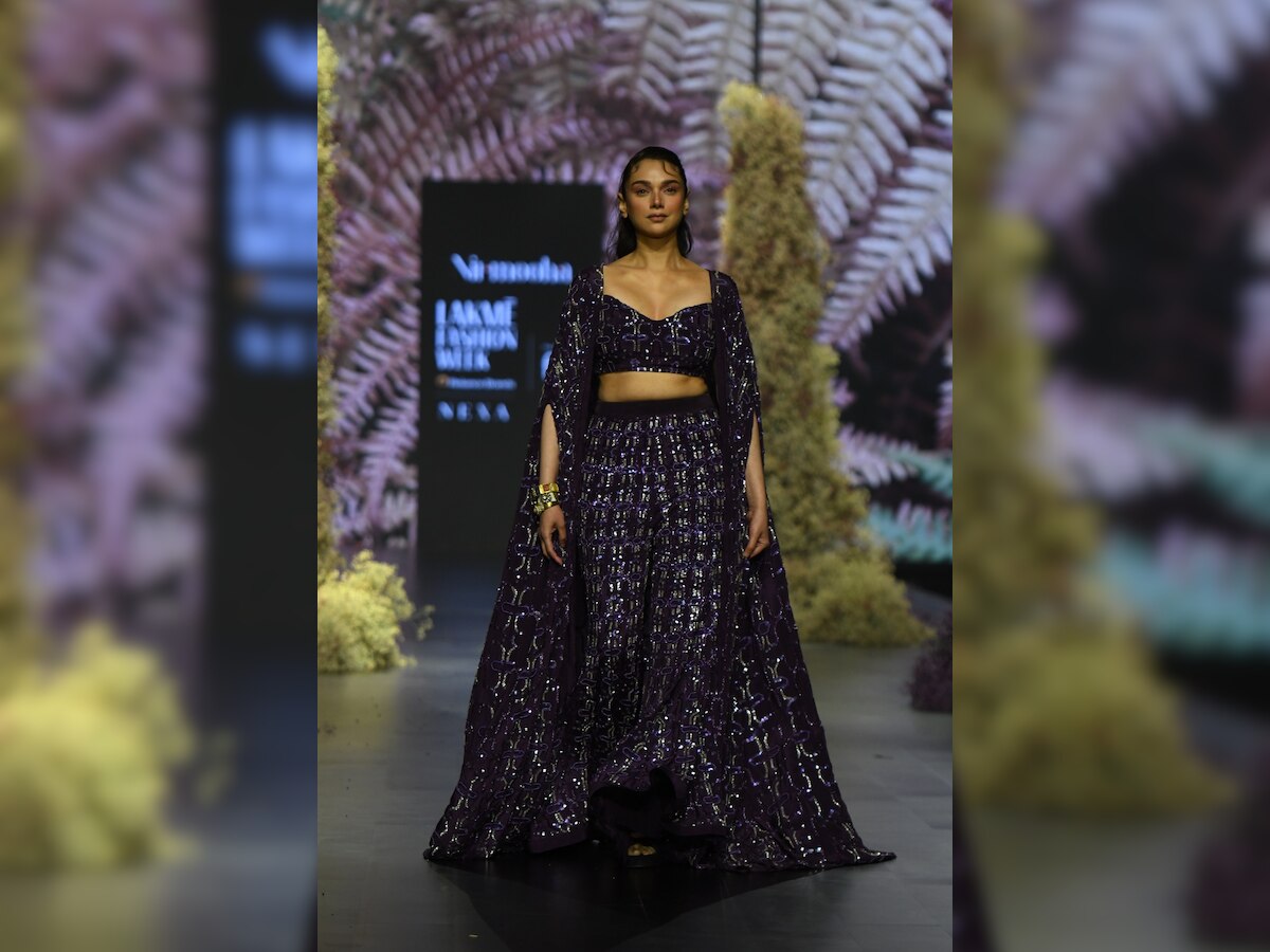 Lakme Fashion Week janhvi kapoor aditya aditi rao hydari parul gulati ...