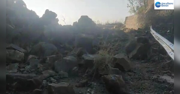 landslide video of national highway 5 watch himachal pradesh latest ...