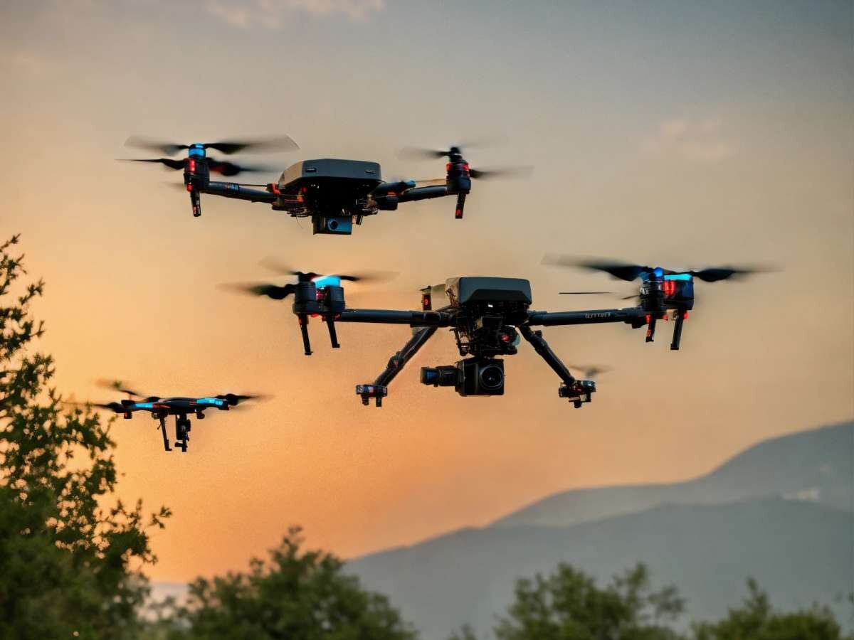 China Drone Swarm Tech: Six Drone Inside One, Multi-Functional Tech For ...