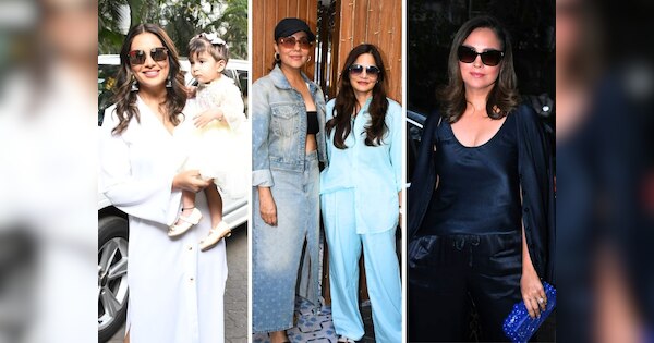 Ananya Panday Sister Alanna Panday Baby Shower at Chikki Panday House ...