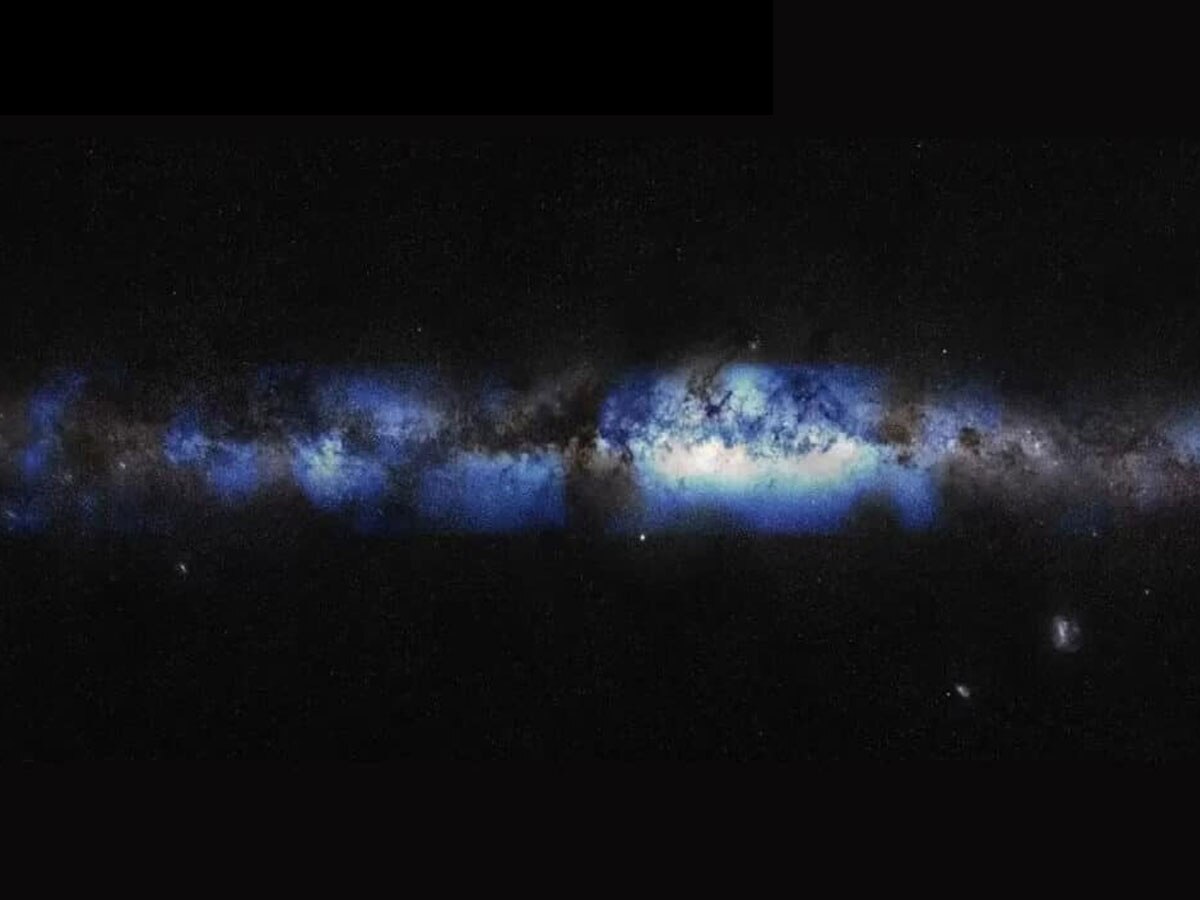 ESA Telescope image Shiva and Shakti weaving Milky way galaxy European ...