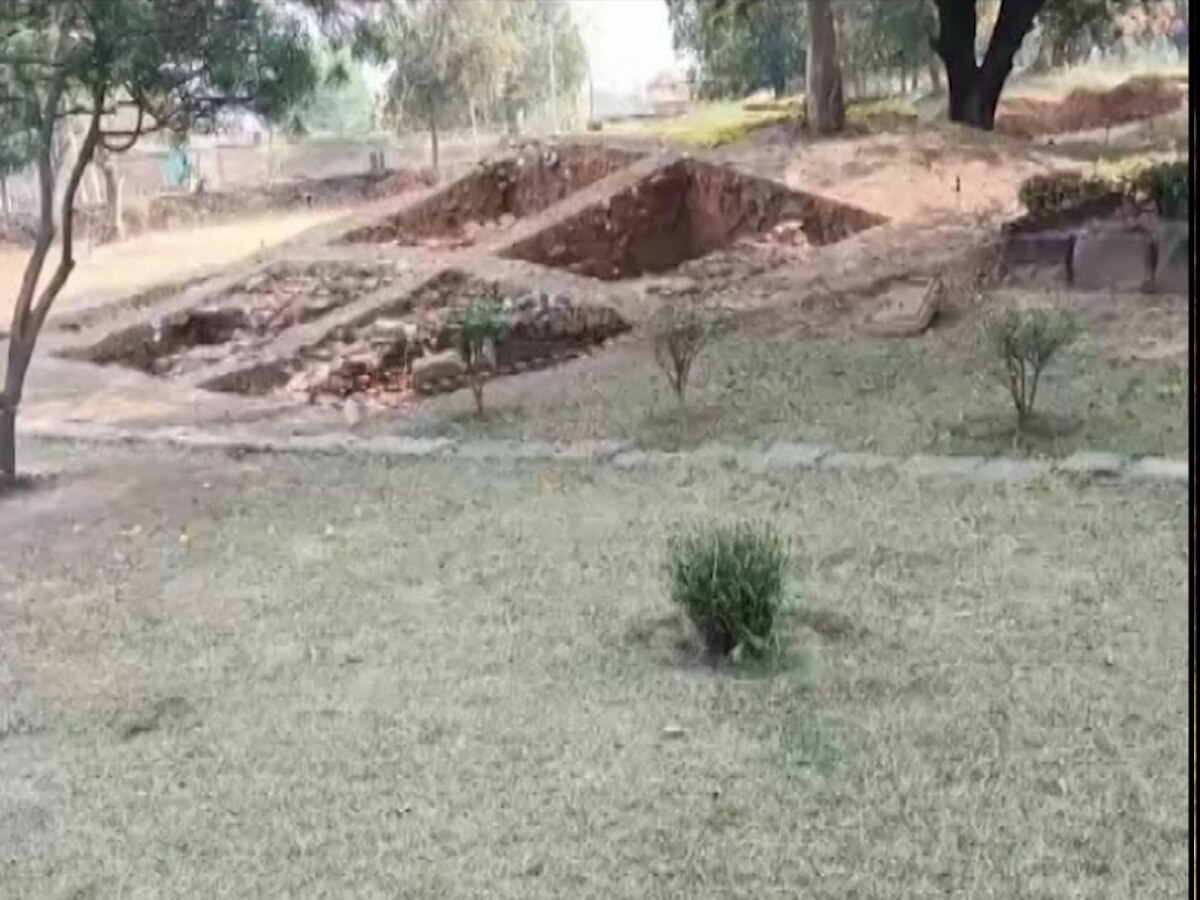 ASI excavating Guptkal temple and oldest Shivaling in Nachna Kuthara ...