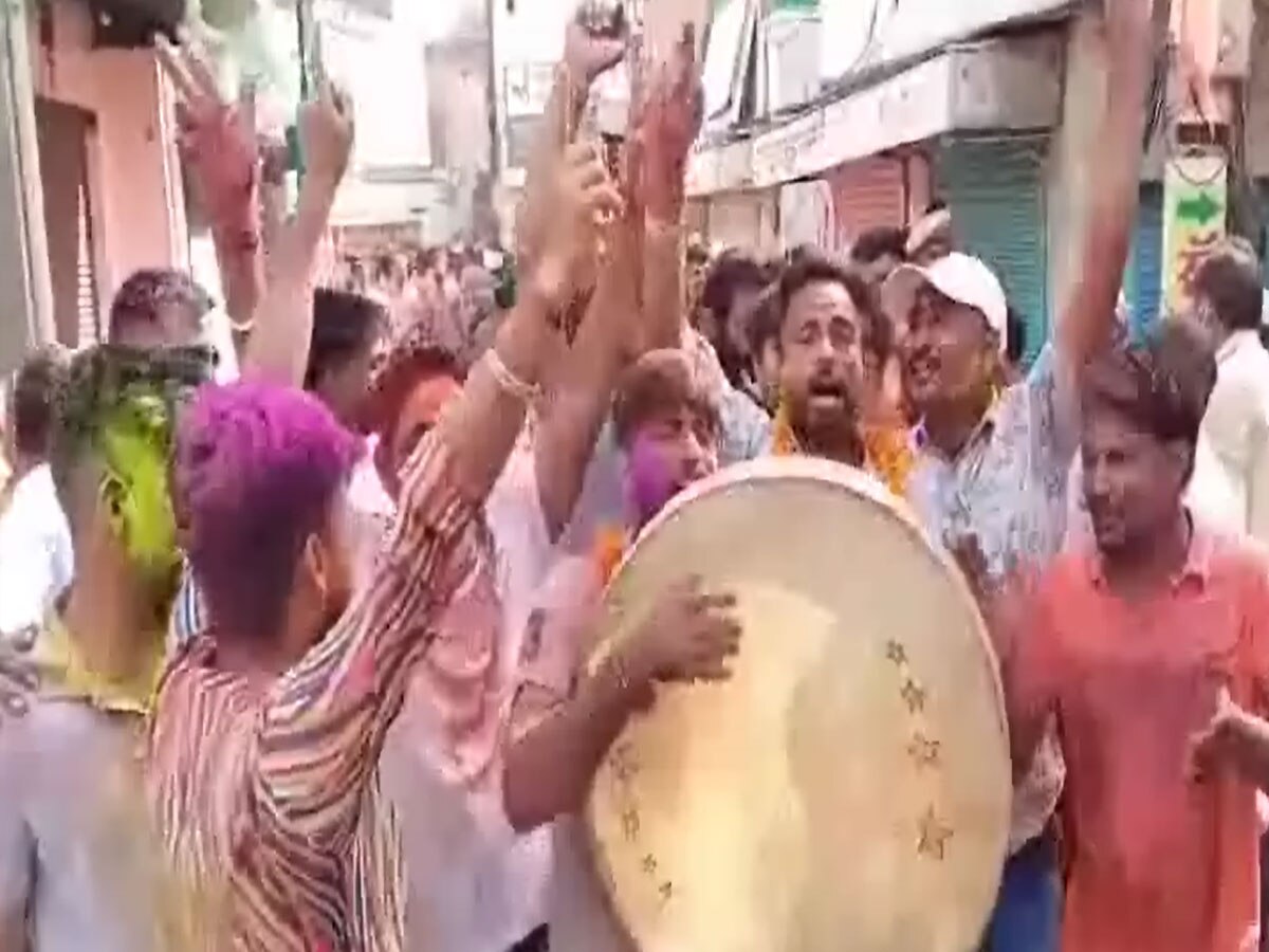 gar procession took place in nawalgarh in a grand way 500 policemen ...