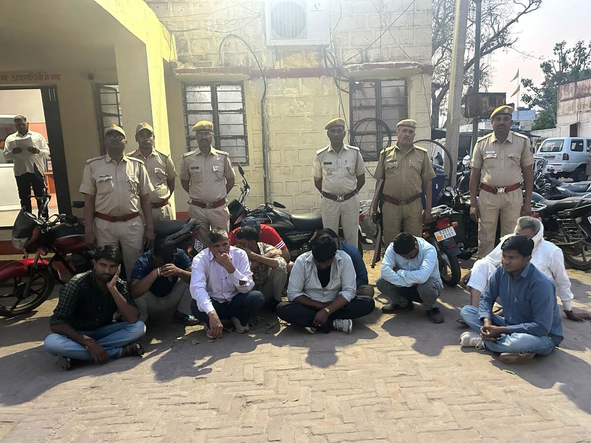 Dholpur Former District President of BJP Yuva Morcha Ajay alias Bobby ...